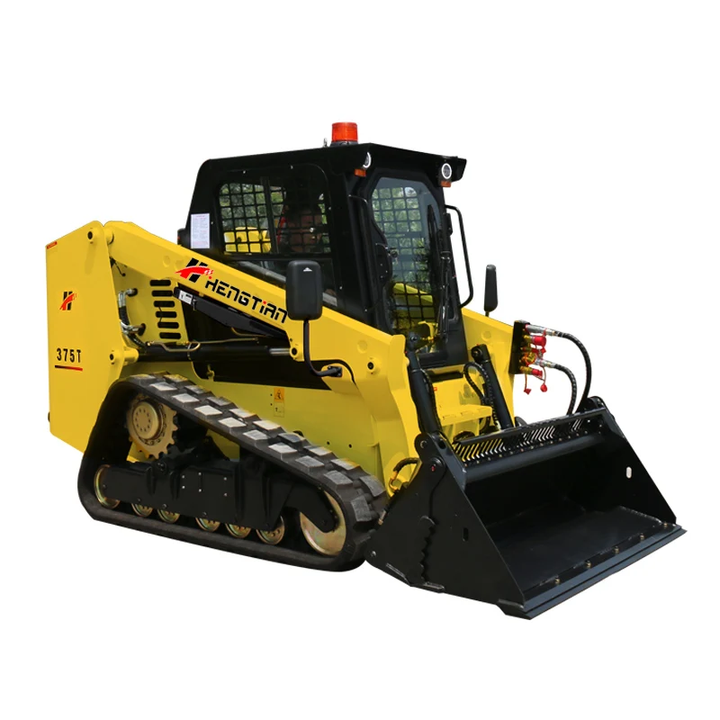 Chinese Hengtian Brand 75hp Track Skid Steer Loader for Sale