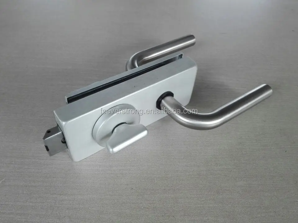 Glass Toilet Cubicle Door Lock G051 for Commercial Bathrooms