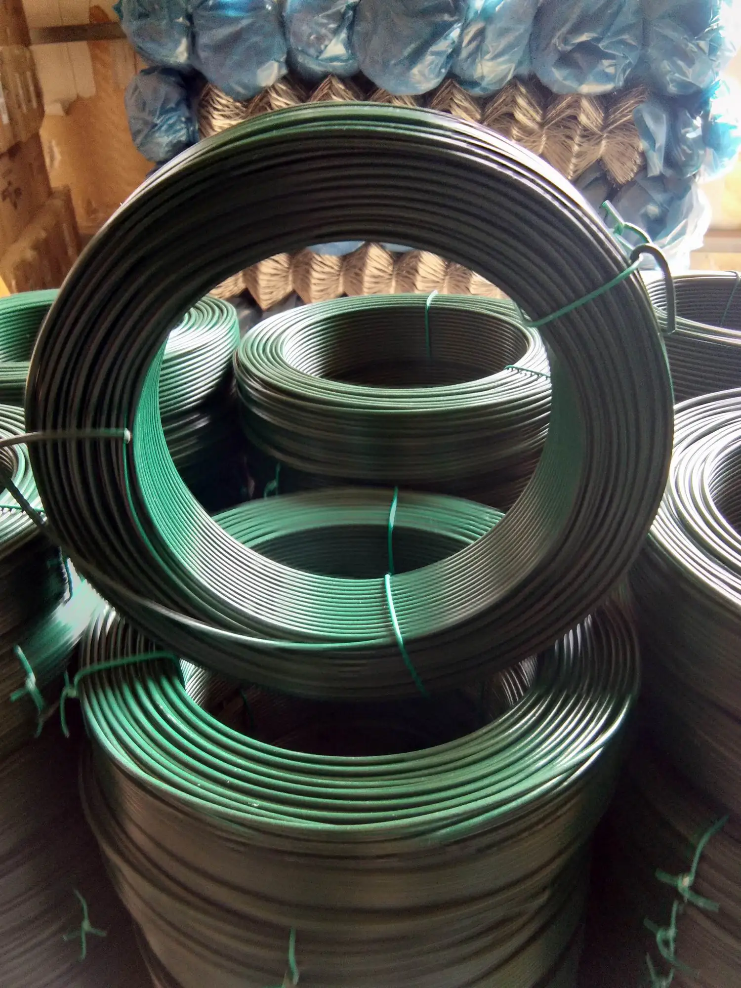 Electro Galvanized Iron Binding Wire/small Coil Iron Wire - Buy Low ...