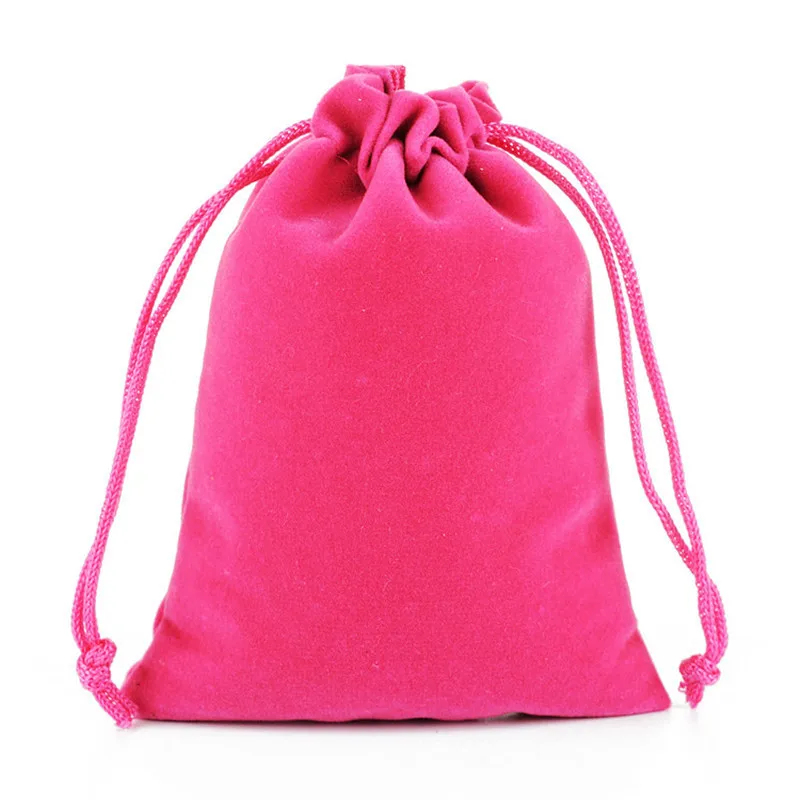 Customized Large Velvet Drawstring Pouch for Jewelry Travel & Gift Bags ODM