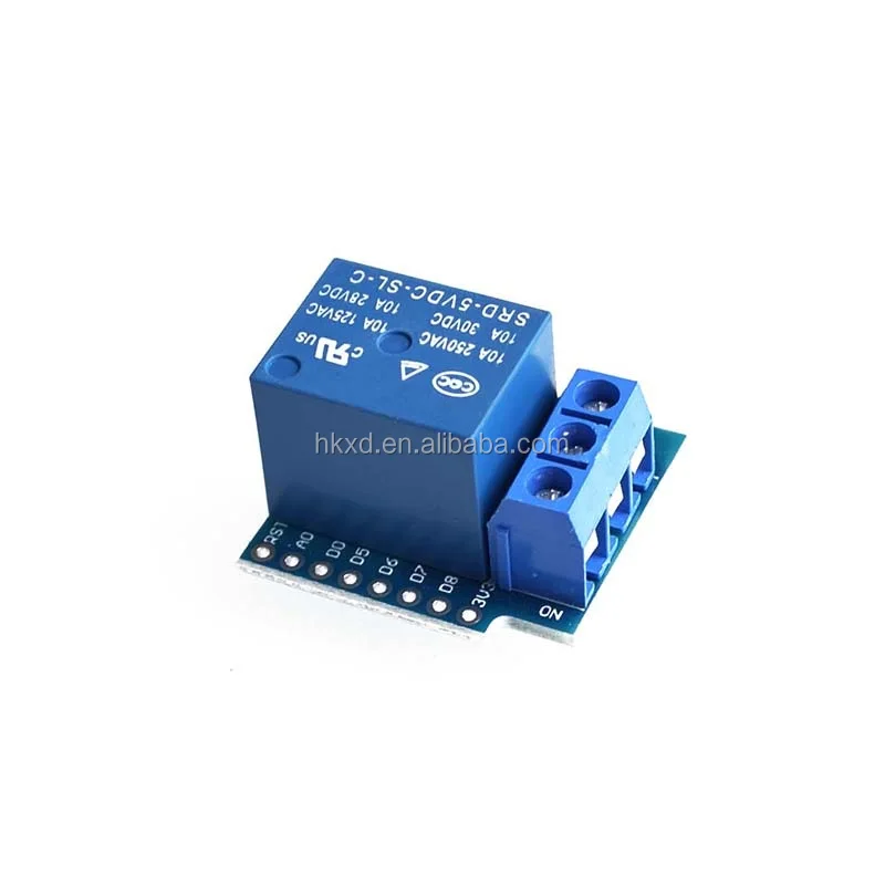 Module 1 Channel Relay Module with High Level for D1 MINI