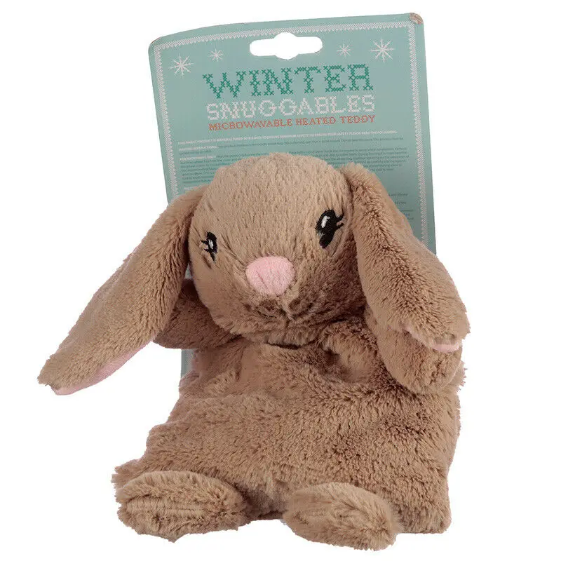Cute Plush Animal Snuggables Weighted Toy Microwavable Heat Pack - Buy ...