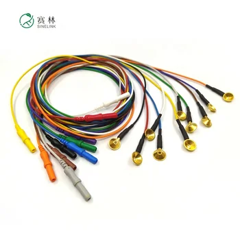 Gold Plated Din 42 802 Connector Eeg Cup Electrode - Buy Eeg Cup ...