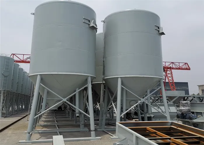 Bolted Type Lime Cement Silo For Store Powdered Quicklime And Hydrated ...