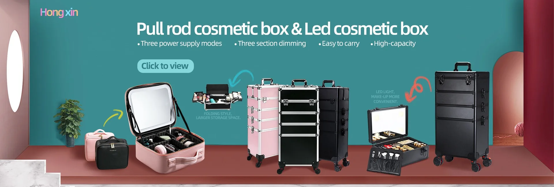 Guangzhou Hongxin Cosmetics Appliance Co., Ltd. - Cosmetic Bags ...