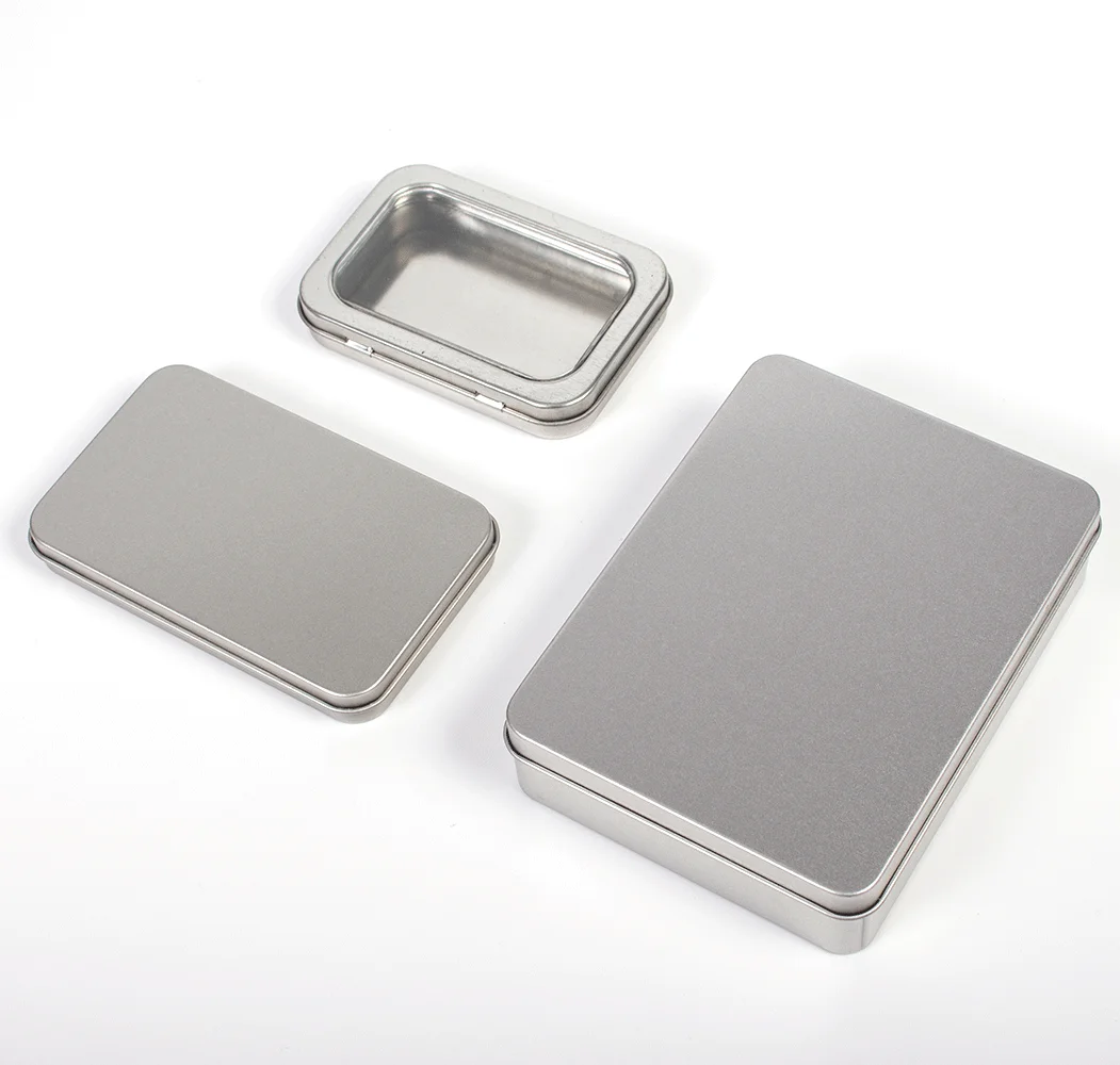 Custom Empty Food Grade 2 oz 4 oz Round Lip Balm Candle Metal Tin Jar ...