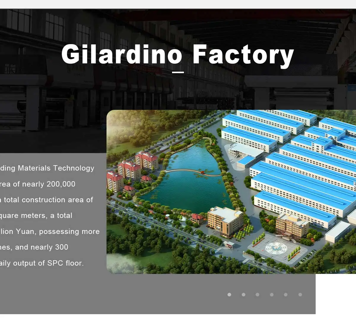 Jiangxi Gilardino Building Materials Technology Co., Ltd. - SPC ...