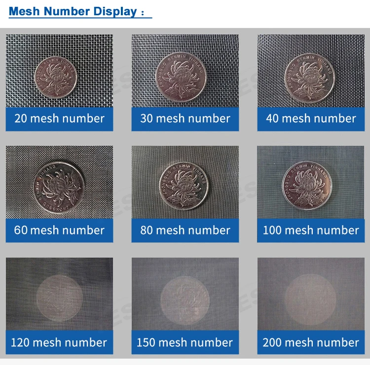 Stainless Steel Wire Mesh Manufacturer 5 400 Micron 0.2mm Stainless ...