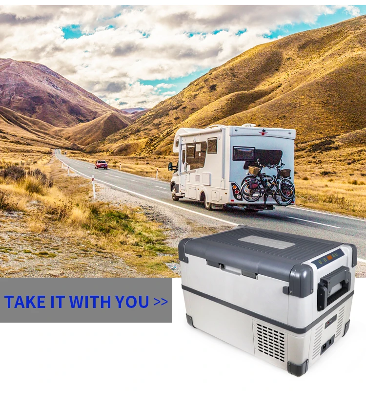EVERCOOL Portable Compressor Fridge - 12 Volt Car Freezer