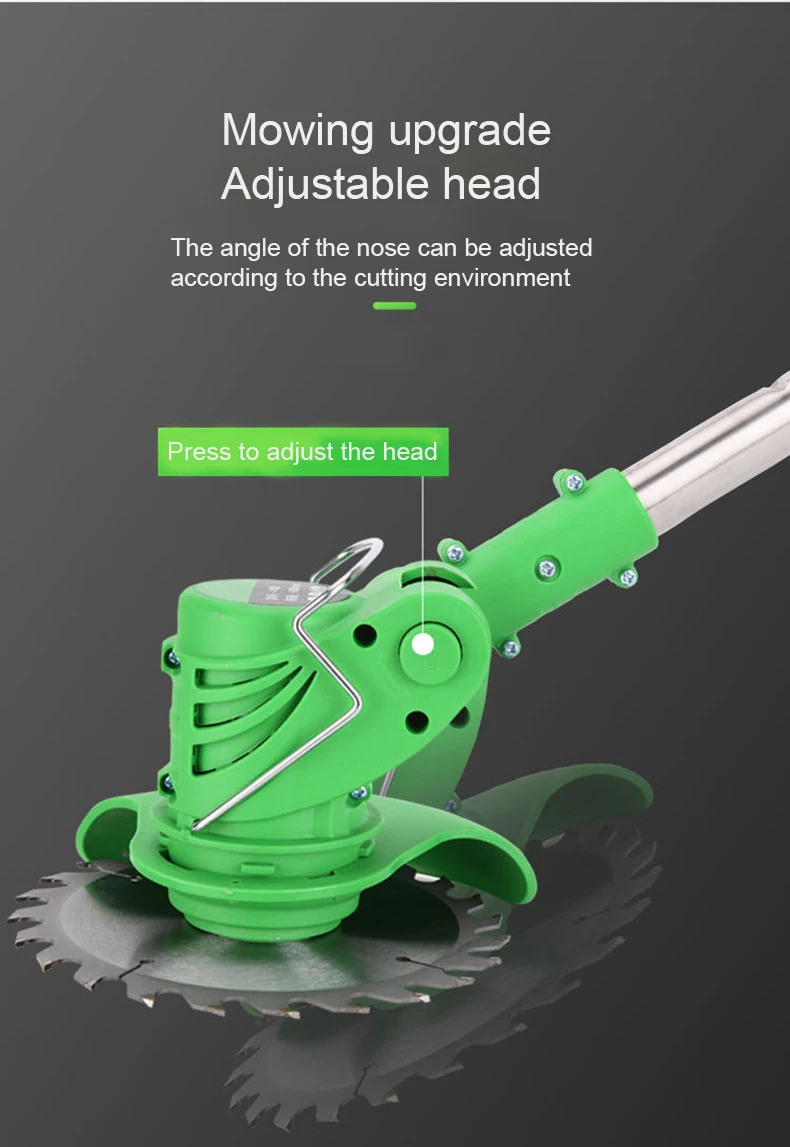 Portable Usb Hand Held Grass Trimmer Retractable Cordless Electric ...