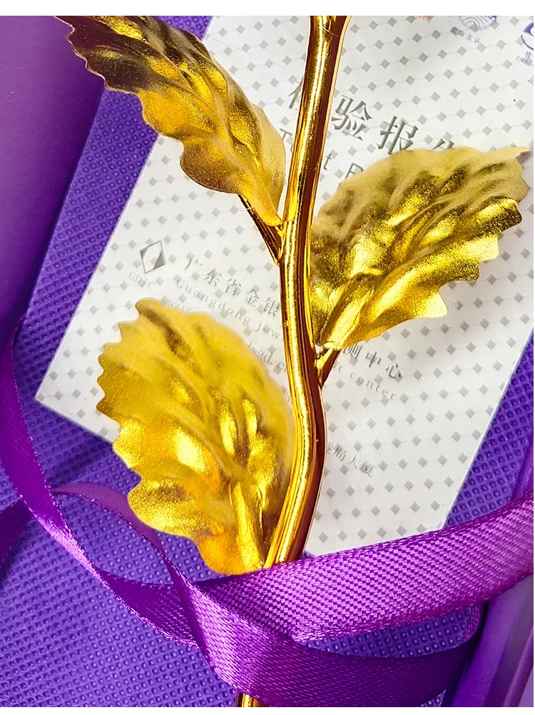 Hot Sale 24k Gold Plated Rose Eternal Roses Beautiful 24k Gold Dipped ...