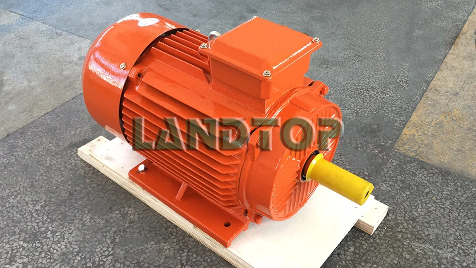 Chinese Factory 3 Phase 10hp Electric Induction Motor 7.5kw In 1500rpm ...