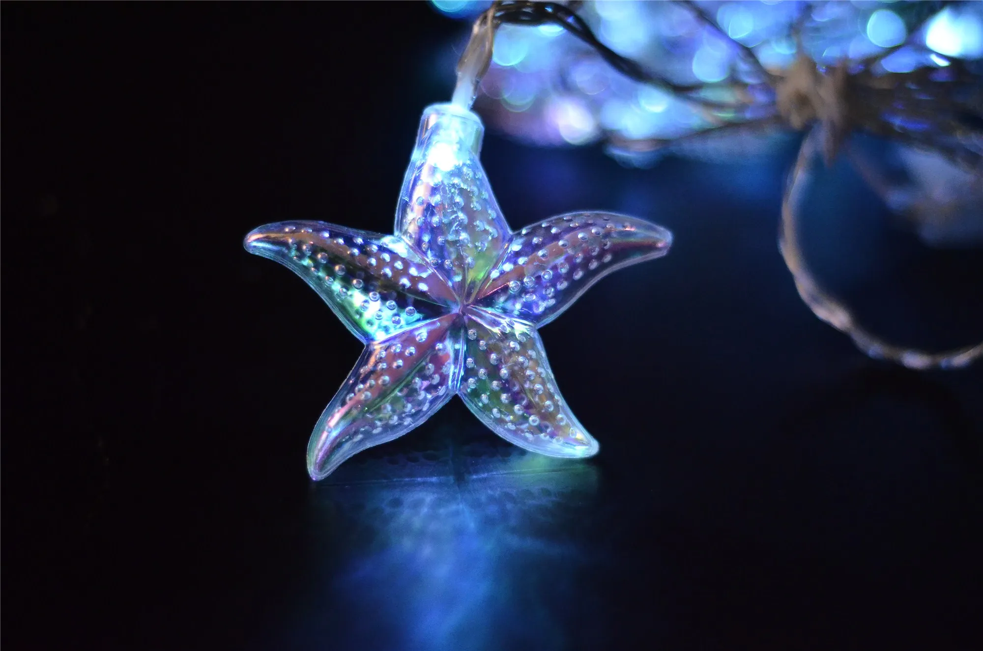New Invention 2019 Beach Sea Life Party Light Kit 10led Starfish Shaped ...