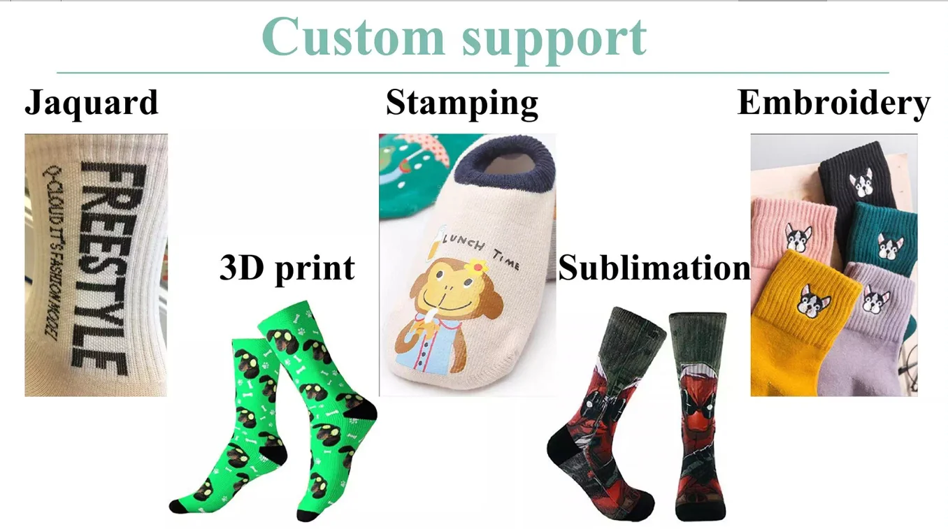 Creative Novelty 3d Printed Sublimation Socks For Men And Women - Buy ...