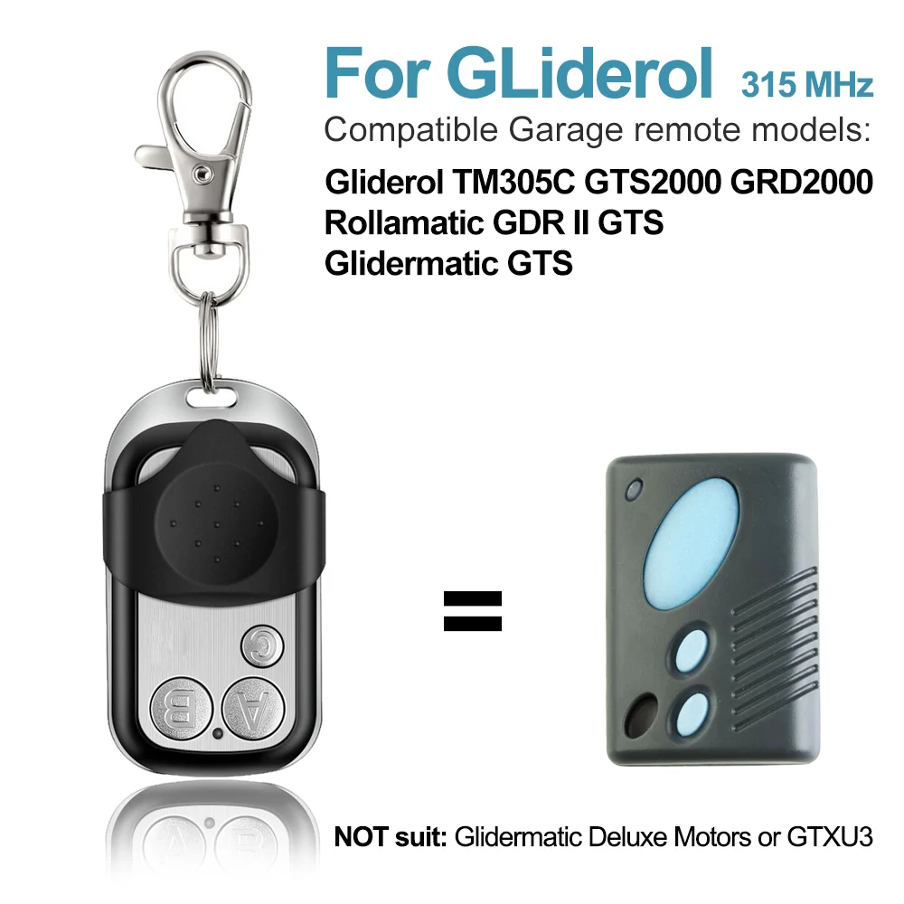 Gliderol Garage Remote Gliderol Tm305c Gts2000 Grd2000 Rollamatic Gdr ...