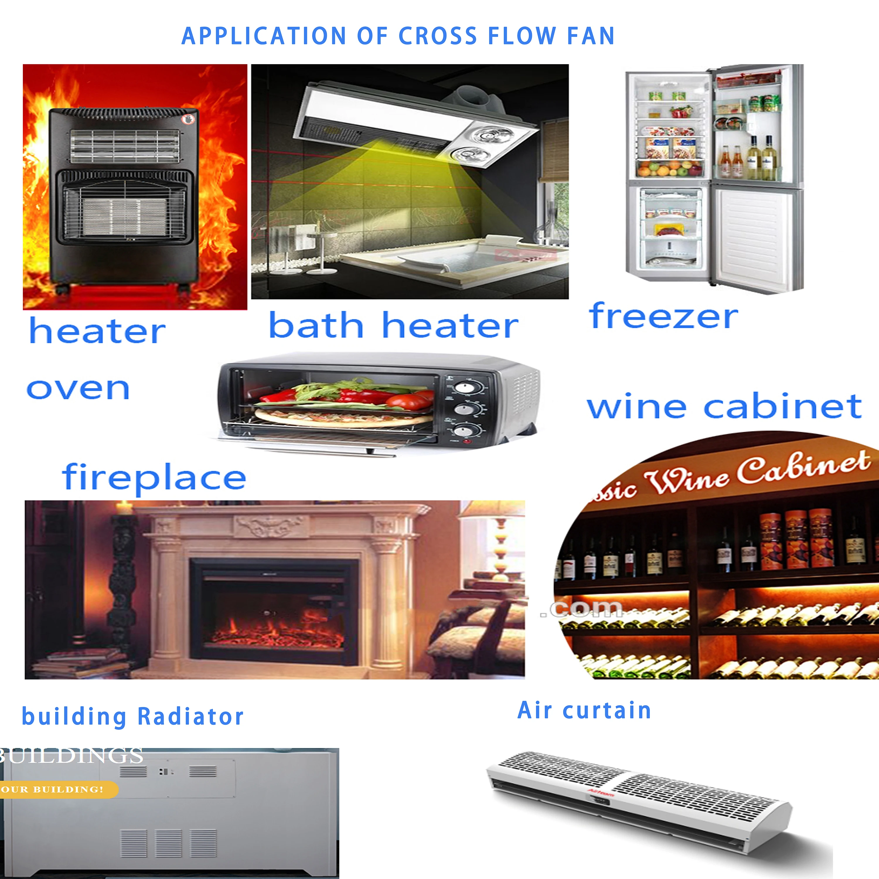 Coolcom Cross Flow Cooling Fan Tangential Blower Fan Dc 12v Or 24v ...