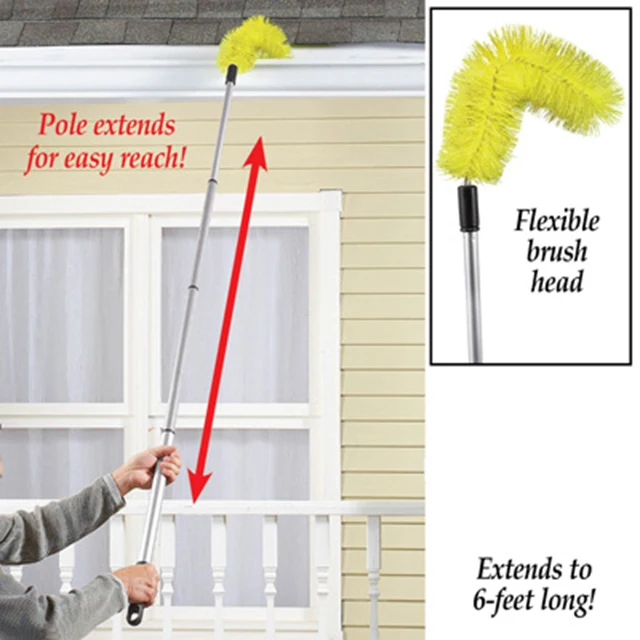Extendable Telescopic Gutter Cleaner,Gutter Cleaning Brush,Multi-use ...