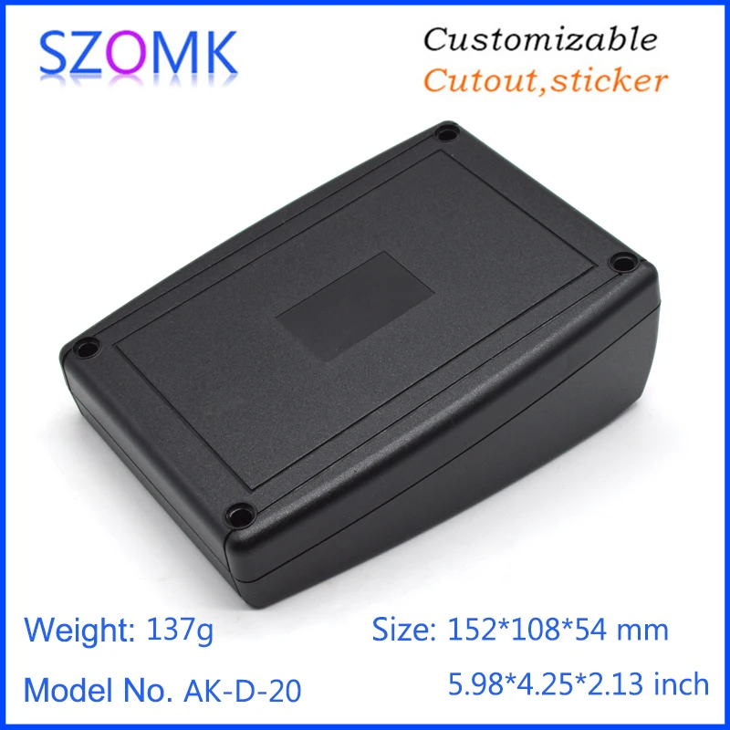 SZOMK Dual Face Sloping Front Desktop Plastic Enclosures