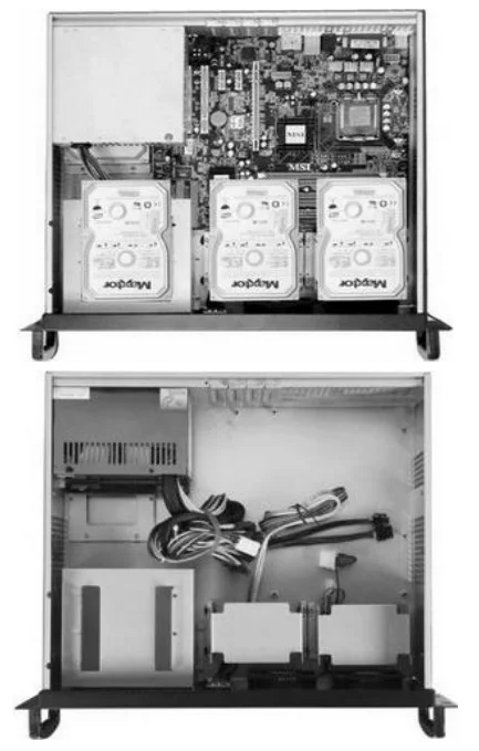 3U Compact Server Case - Epona EKI-N338B Industrial PC Chassis