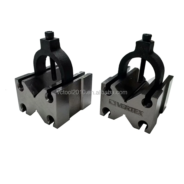 VERTEX VBC-006 Precision V-Block with Clamp for Manufacturing