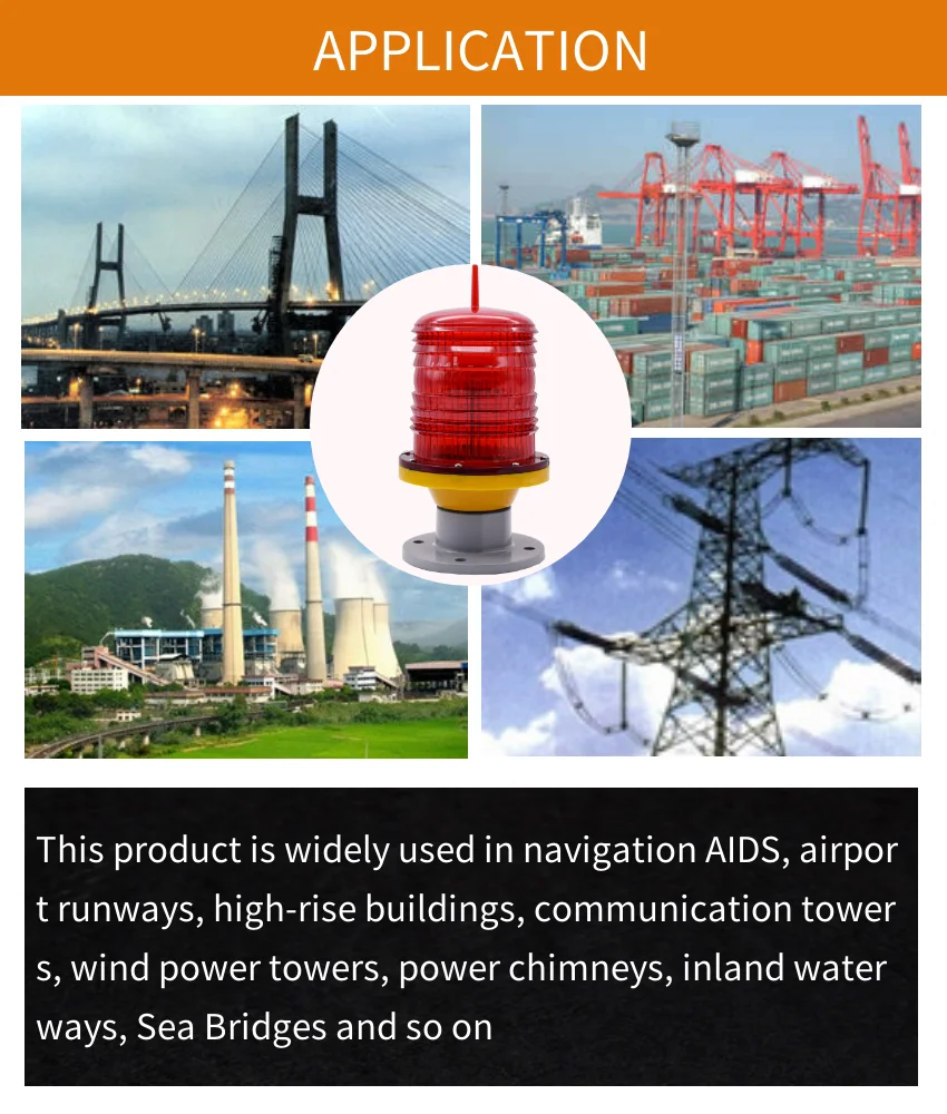 Emergency High Building Warning Security Light - Medium Intensity ...