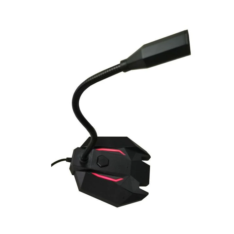 Factory New Flexible Goose-neck Desktop Standing Microphone Mic Speaker ...