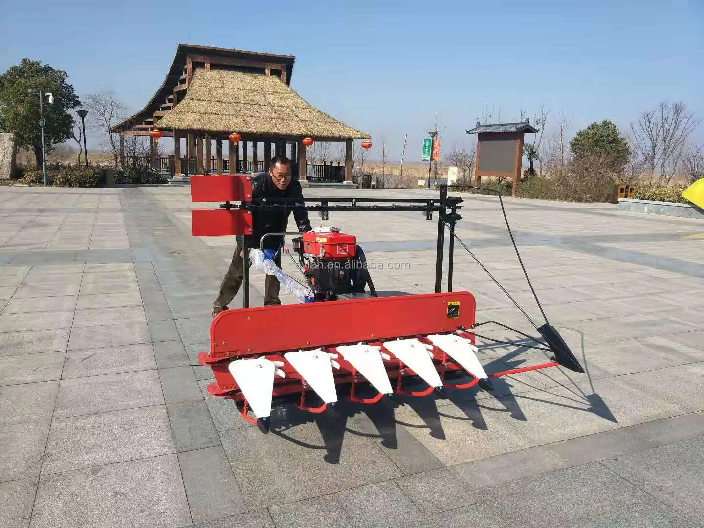 China Top Level Corn Reaper Cutter/reed Bulrush Reaper Cutter/hemp ...