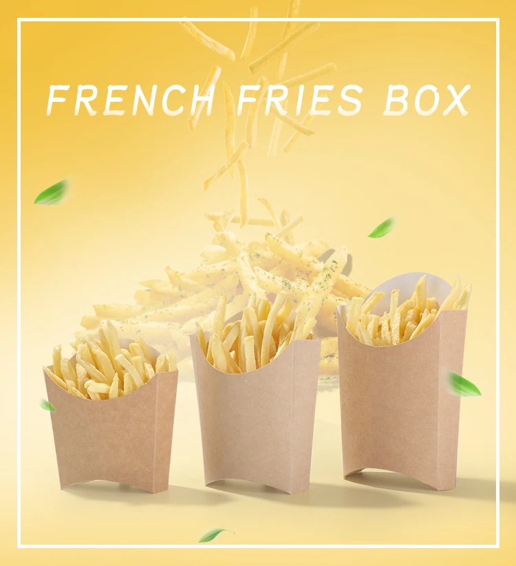 French Fries Scoop Paper Cup - Bio-Degradable & Customizable