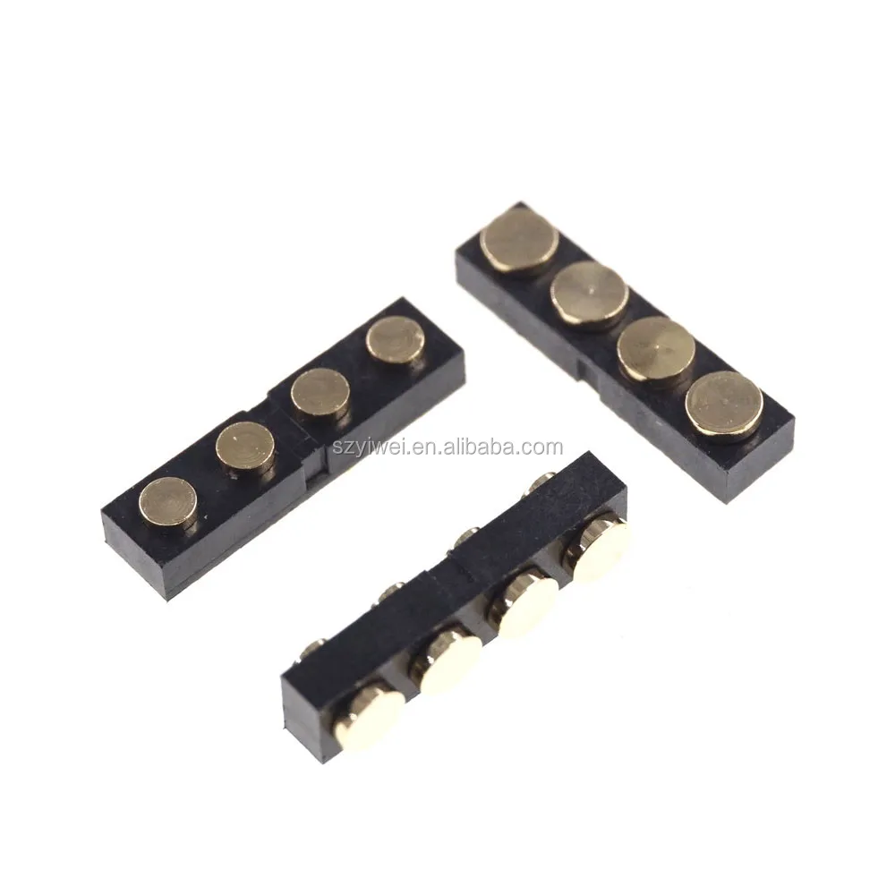 SMD Target Contact PAD Connector 2.54 Mm Grid 4 Pin Female Header for ...