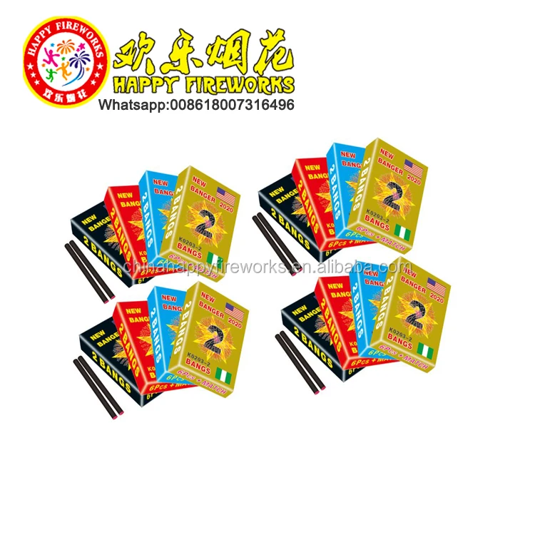 K0203 Hot Sale 3#1 Banger Match Cracker Fireworks Loud Firecrackers ...