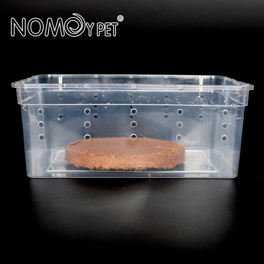 Nomoy Pet Portable Plastic Reptile Cage Breeding Box For Insect And ...