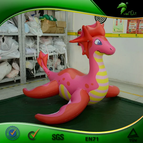 Custom Inflatable Dragon Animation - Bouncy Fun Pool Toy
