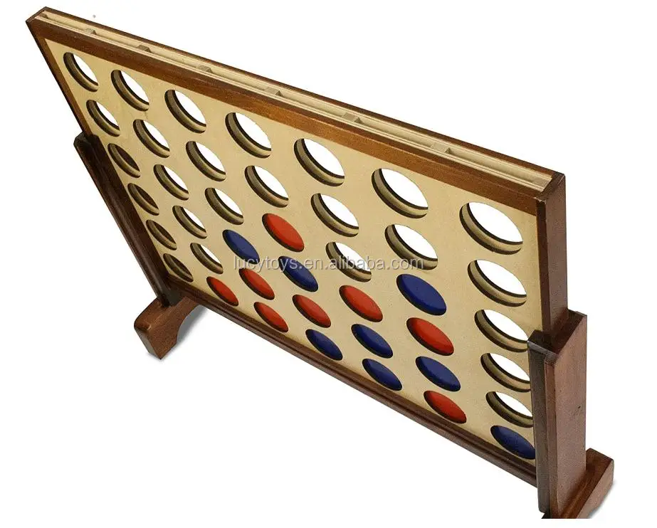 Custom Giant Connect 4 Outdoor Toy From Factory Wooden Outdoor Giant 4 ...