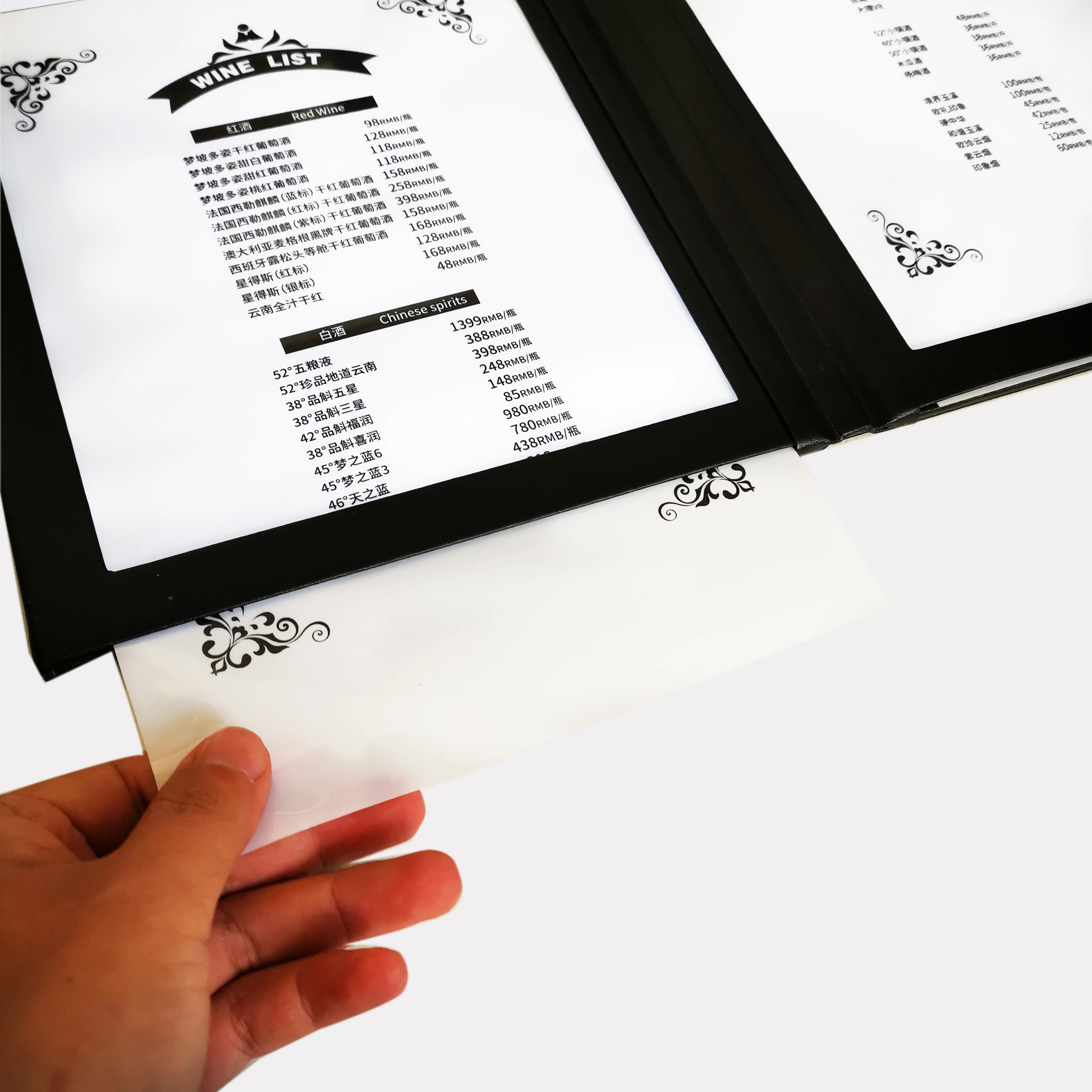 2020 Restaurant LED Menu Book Stand - High Class & Customizable