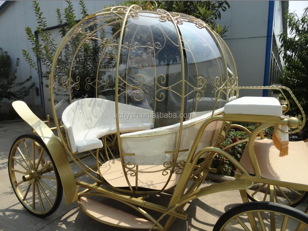 Royal Princess Cinderella Bugg/golden Wedding Horse Carriage ...