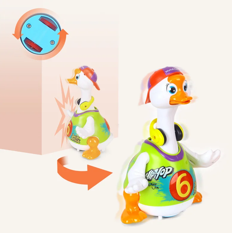Hotsell Lovely Dancing Goose Toy For Kids Music Cartoon Plastic Cute ...