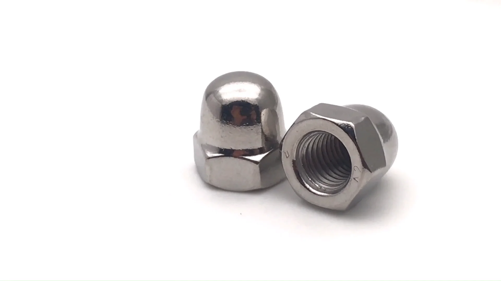 Din1587 M6 M8 M10 M12 Dome Bolt Nut Protection Caps Stainless Steel Cap Nut - Buy Stainless ...