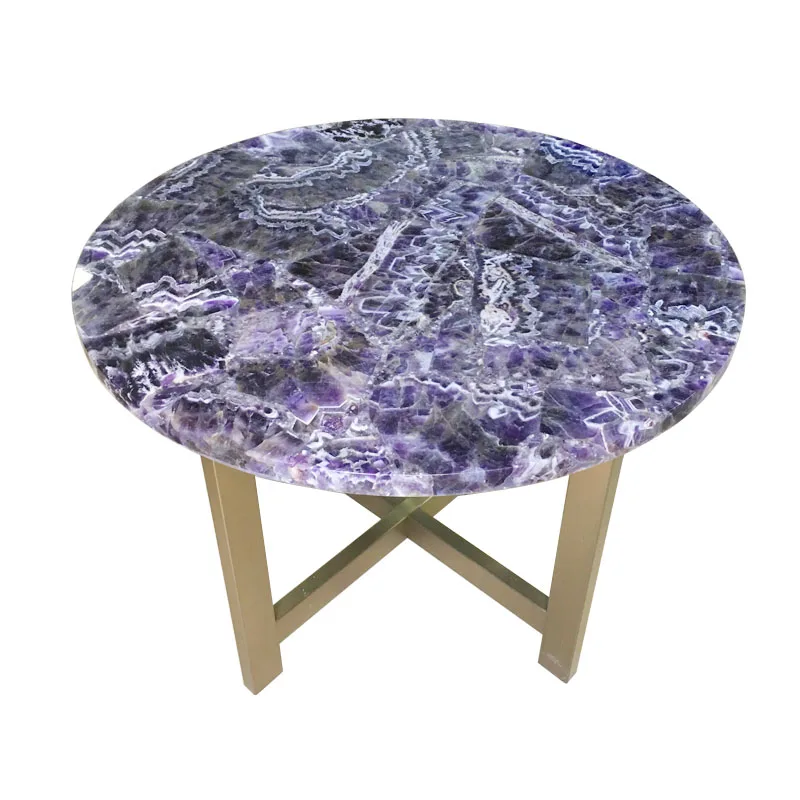 Amethyst Natural Gemstone Table Top Purple Countertop - Buy Amethyst ...