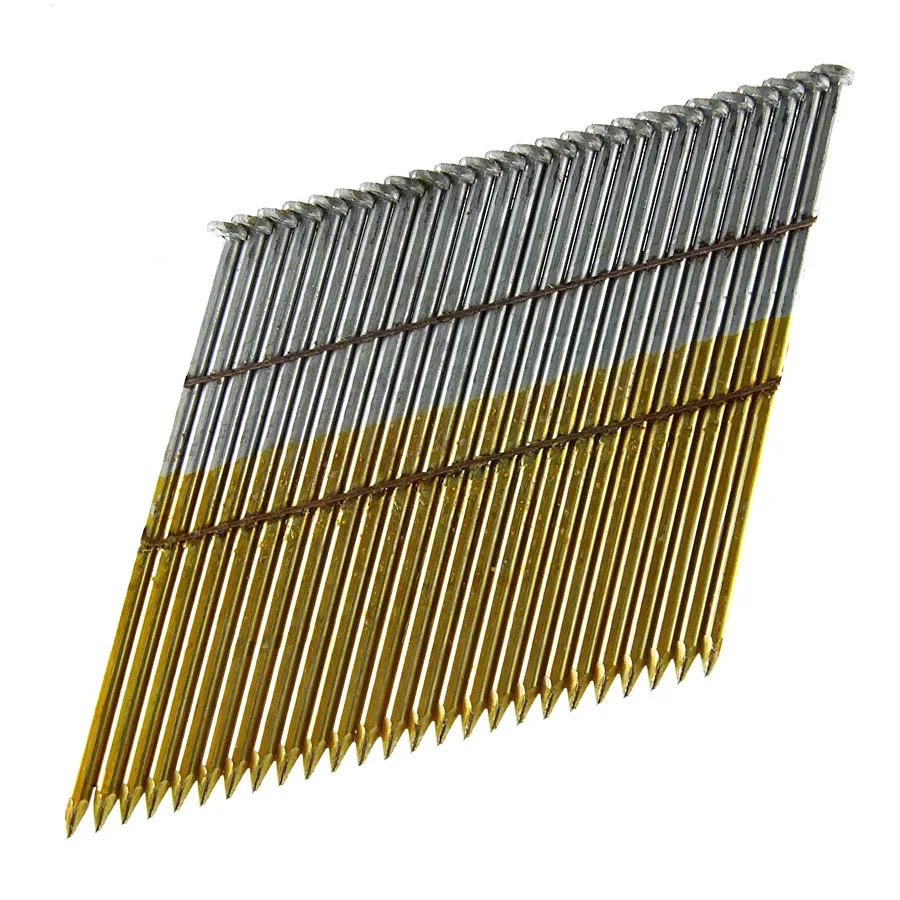 28 Degree Galvanized Wire Collated Strip Framing Nails for Sale