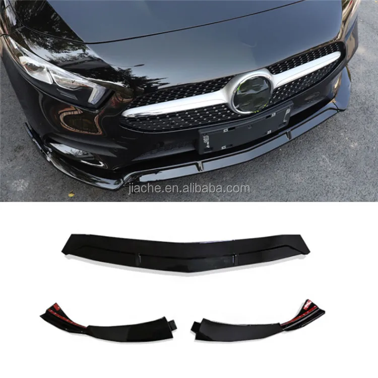 Abs Negro Frente Spoiler Para Mercedes-benz Clase W177 Deporte A45 Amg ...