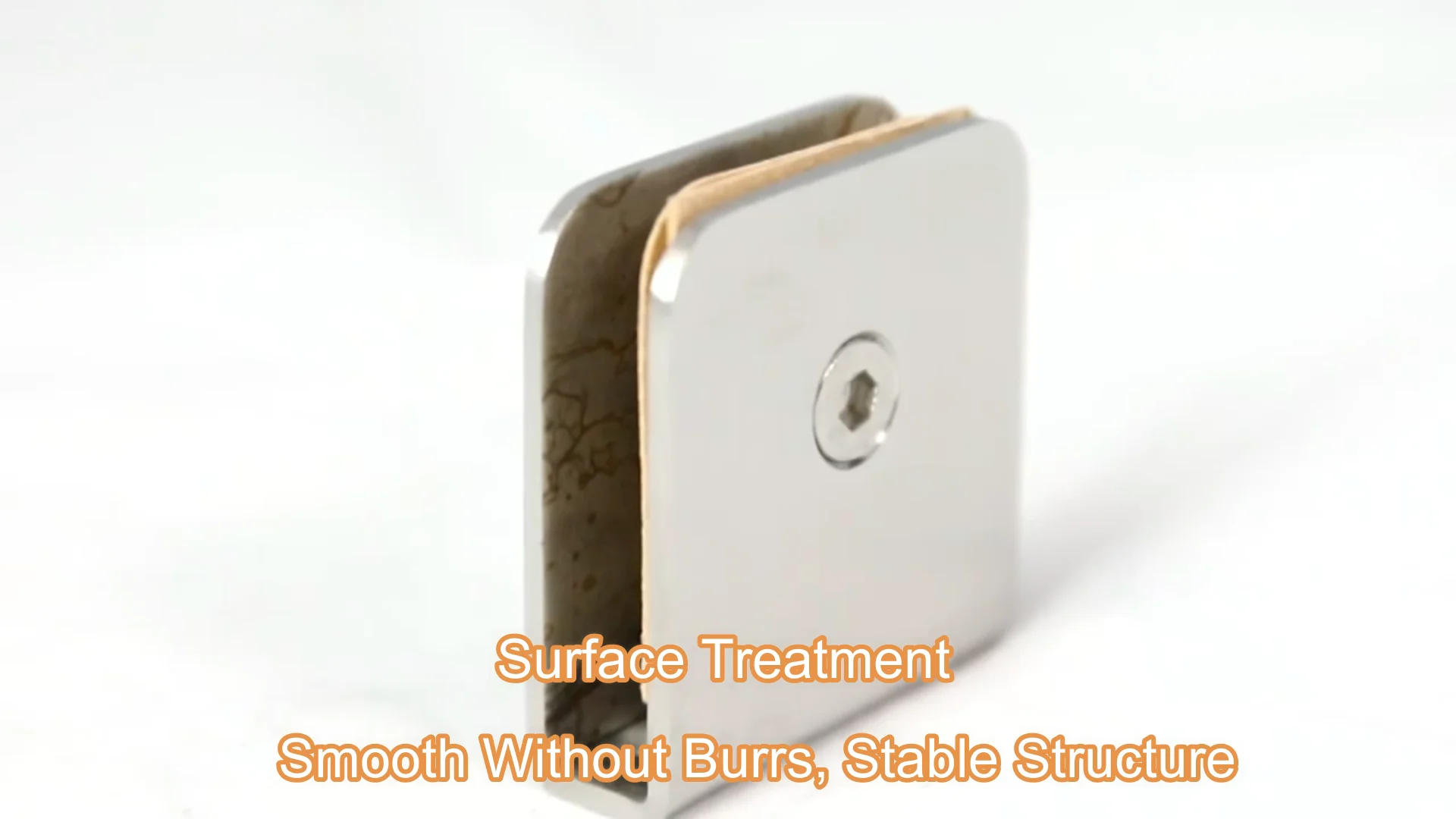 Stainless Steel Glass Door Clips Shower Door Glass Clamp Bathroom Clip ...