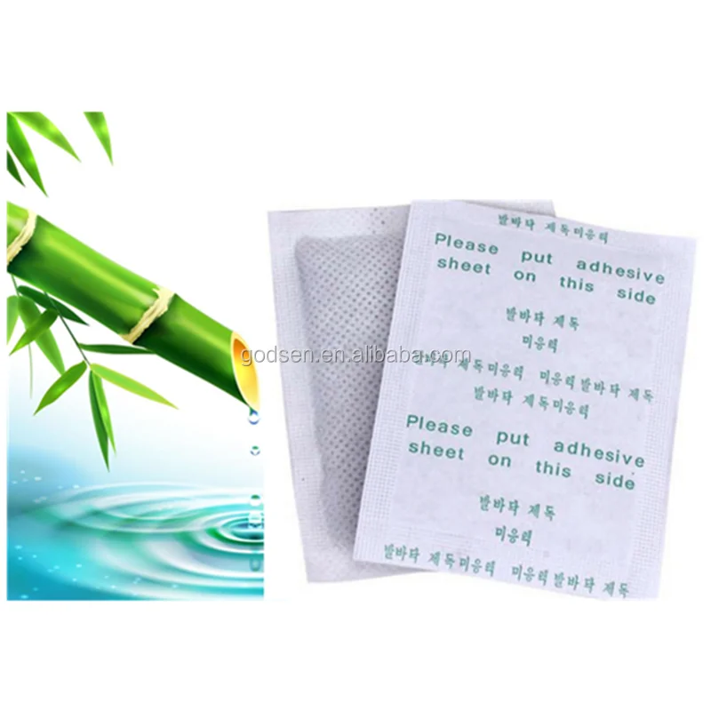 Bamboo Detox Foot Patch - Detoxifying Adhesive Pads - Oem Available