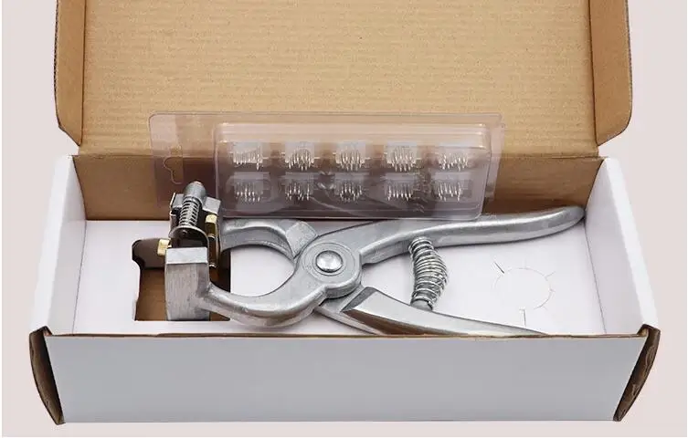 Veterinary Instruments Stainless Steel Animal Pig Dog Tattoo Plier Ear ...