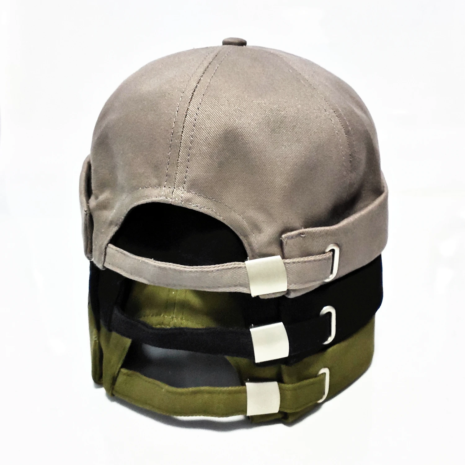 Custom Embroidery Cotton Brimless Docker Hat Cap Wholesale