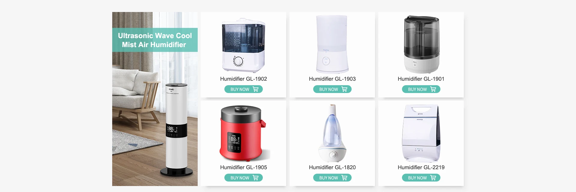 Foshan Shunde Geli Electric Appliance Co., Ltd. - air humidifier ...