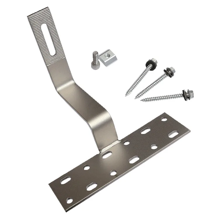Customized Sus304 Roof Hook Photovoltaic Installation Bracket ...