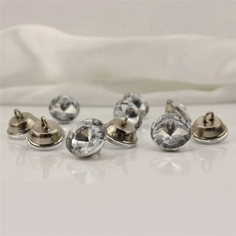 Botones De Cristal De 14mm Para Muebles,Para Tapicería,Decoración De ...