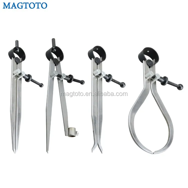 Flat Leg Fixed Nut Locking Inside Outside Spring Caliper Divider ...