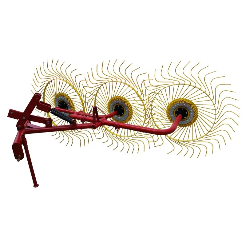 9GLZ-R Series Spring Teeth Hay Rake - High Productivity
