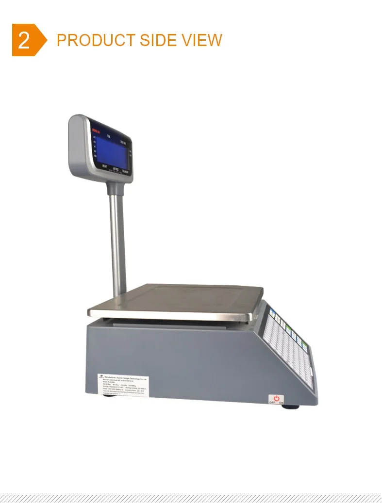 Wifi Ethernet and RS232 Interface Barcode Weighing Scales Rongta ...